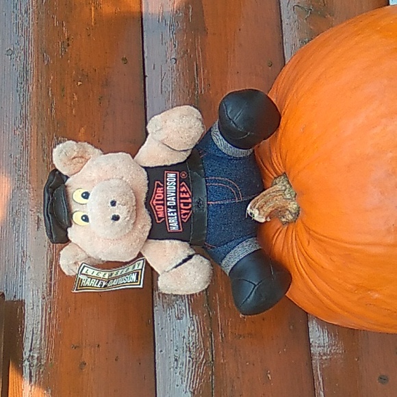 Harley-Davidson | Toys | Vintage 9s Harley Davidson Plush Pig 993 ...